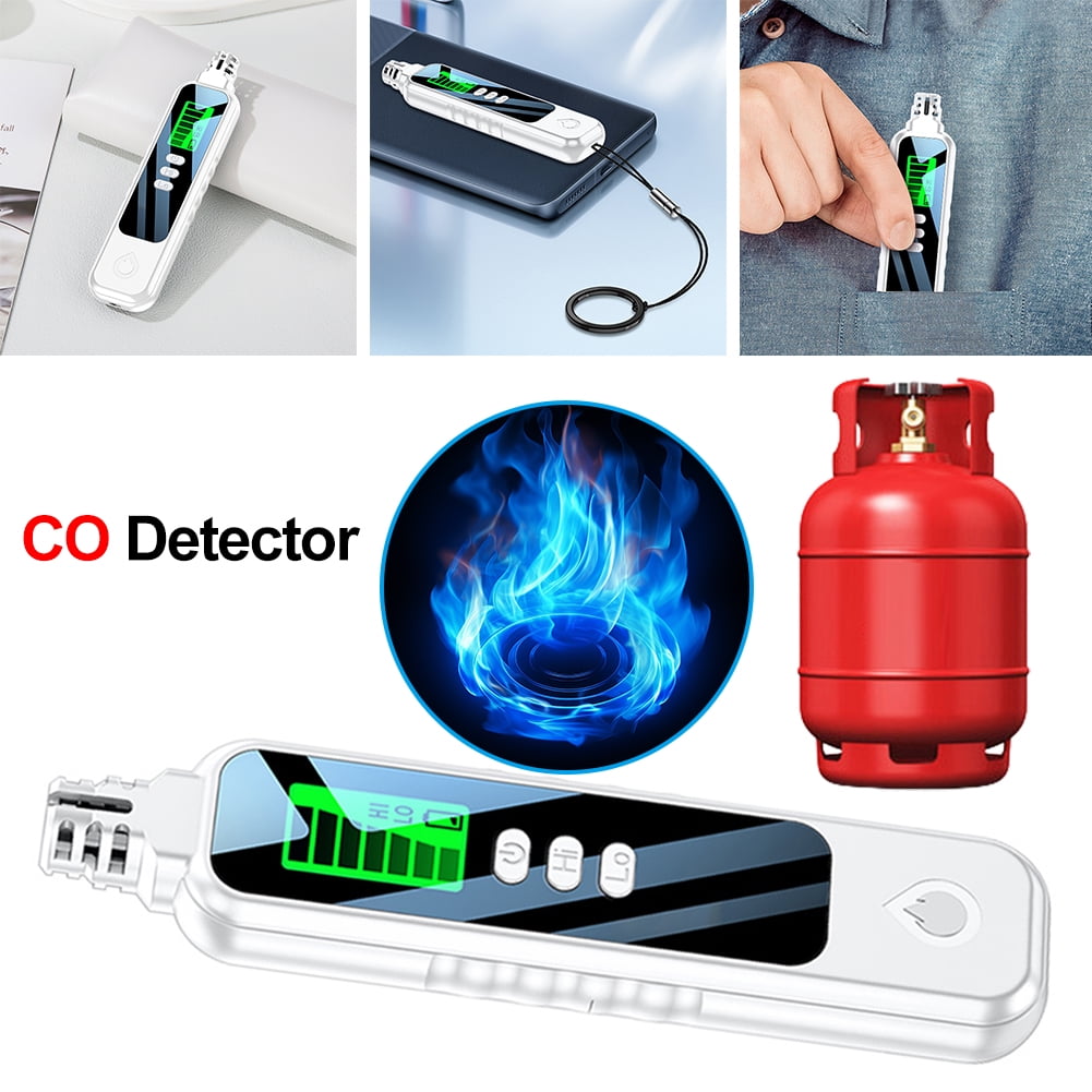 Monitor Gas CO Detector Alarma Probador Monóxido Carbono ...