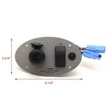 Larson Boat Trolling Motor Panel Kit 6890264 | Silver 6 1/4 Inch (Kit ...