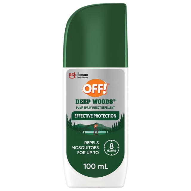 OFF! Deep Woods 25% Deet Insect Repellent Pump Spray - Walmart.ca