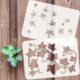 2PCS Layered Ivy Stencil for Painting 8.3x11.7 inch Large Ivy Painting ...