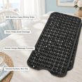 Extra Long Bathtub Mat Non Slip Bath Black 40