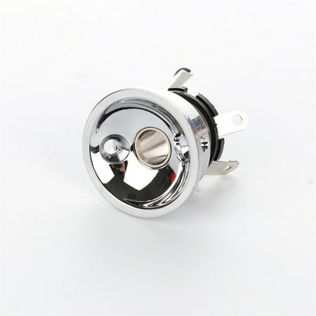 Electric Guitar 6.35mm 1/4" Jack Plug Socket Output Plate for Fender ...