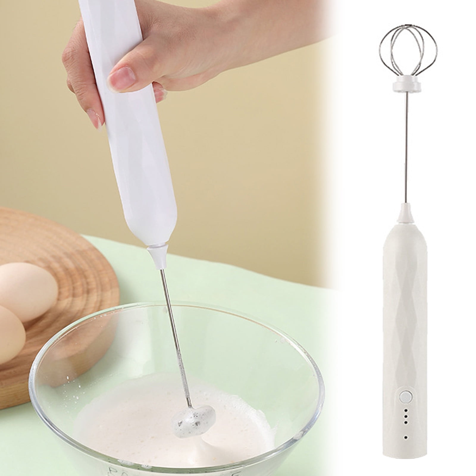 Click here for Bagmrteho Milk Frother Handheld Battery Operated W... prices
