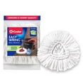 (2 pack) O-Cedar EasyWring™ Machine Washable Microfiber Spin Mop Head ...