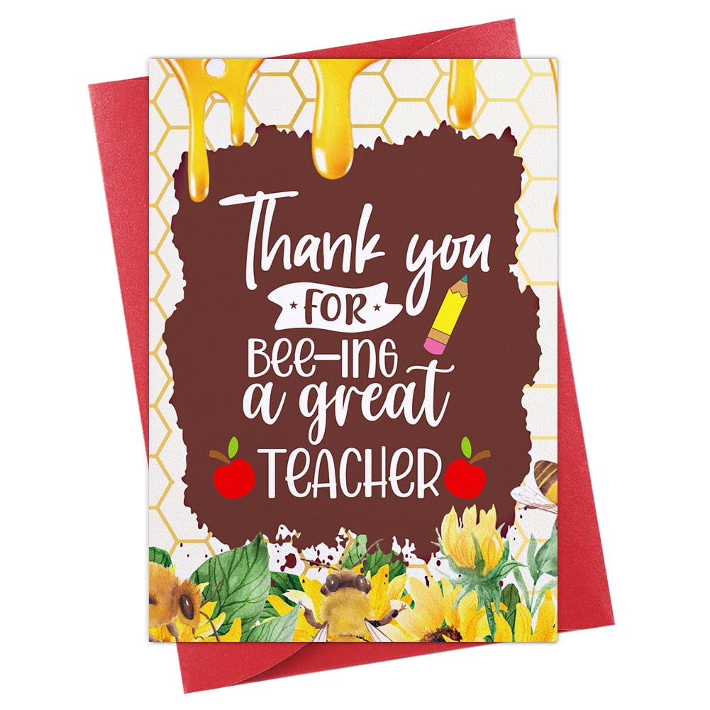 Teacher Appreciation Card