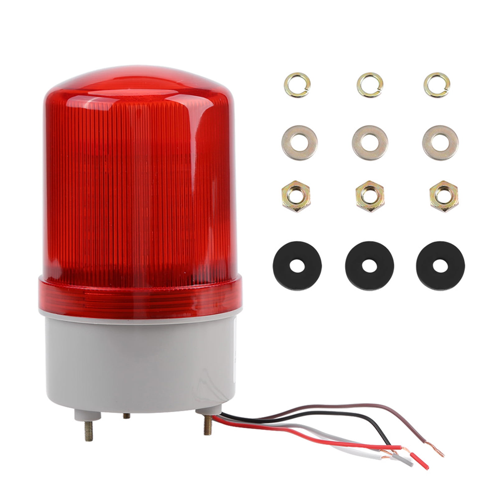 Emergency Lighting,1pc Red LED Emergency Beacon Light Rotating Beacon ...