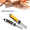 2 Pieces Top & Bottom Bearing Flush Trim Router Bit Set, 1/4 Inch Shank ...