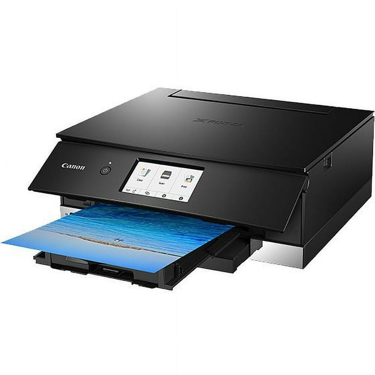 Canon PIXMA TS8220 Black Wireless Inkjet All In One Printer Walmart