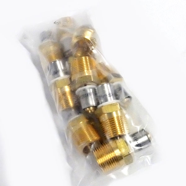 MLC Press Fitting Brass Male Threaded Adapter 1/2" MLC Tubing x3/4" NPT ...