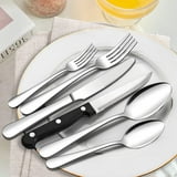 48-Piece Stainless Steel Flatware Sets, Silverware Sets Service for 8 ...