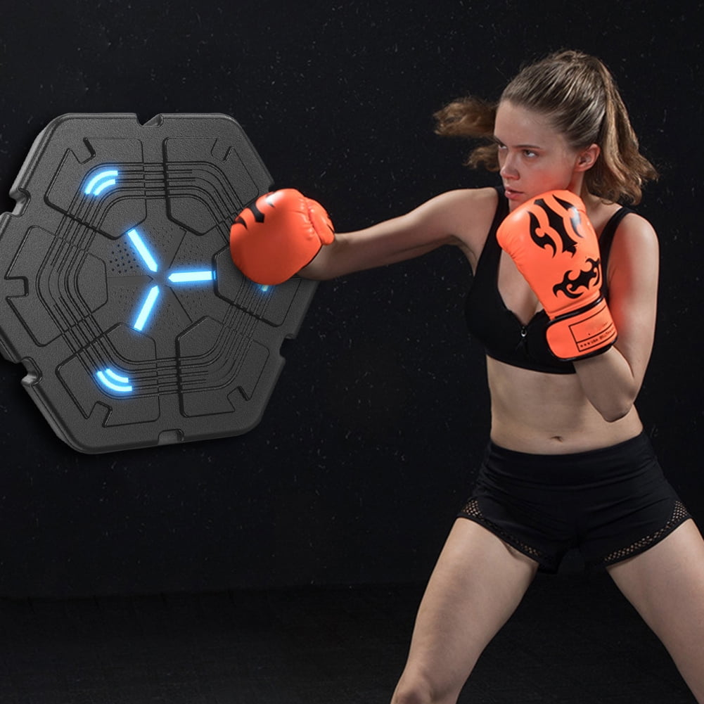 BT Music Boxing Trainer Target Boxing Pad con guantes de boxeo para ...