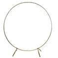 Efavormart 7.5 Ft Round Metal Wedding Arch Photo Booth Backdrop Stand ...