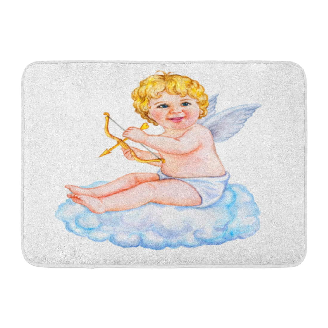 GODPOK Beautiful Aerial Angel Cupid Amur with Bow and Arrow White ...