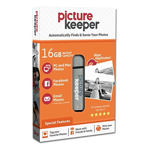 Picture Keeper 16GB Portable Flash USB Photo Backup and Storage Device ...