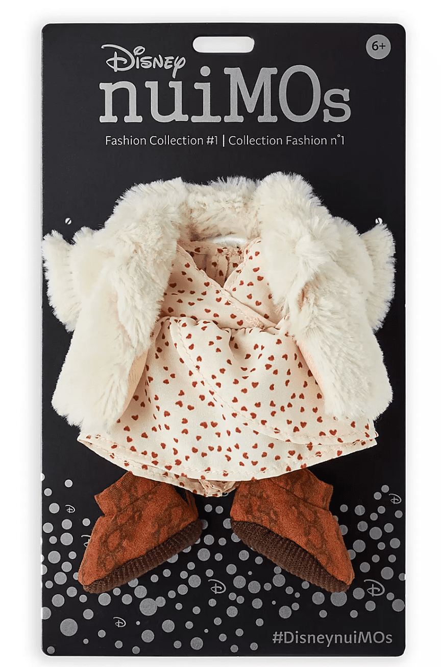 Disney NuiMOs Collection Outfit Faux Fur Coat and Dress Set New with ...