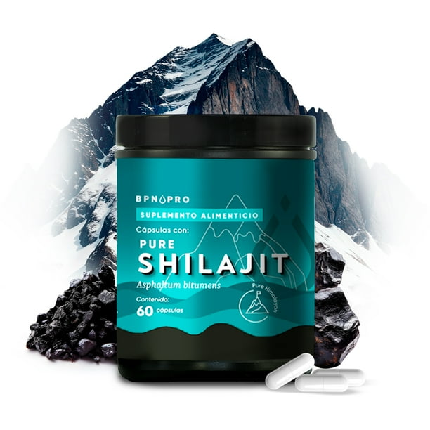 Shilajit Puro Himalaya Mineral Ácido Fúlvico Antioxidante BPN PRO | Bodega Aurrera en línea
