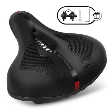 Bikeroo Oversized Bike Seat, Compatible with Peloton, Exercise or Road Bike - Walmart.com