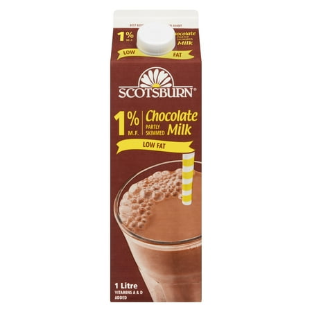 Scotsburn 1% Chocolate Partly Skimmed Milk | Walmart Canada