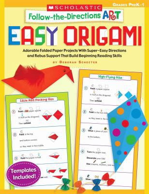 Pre-Owned Follow-The-Directions Art: Easy Origami: Adorable Folded ...