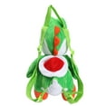 Super Mario Bros Yoshi Plush Backpack, Youth Size, Adjustable Strap ...