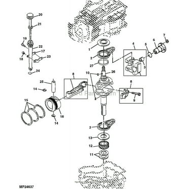 John Deere Original Equipment O-Ring - T77613 - Walmart.com
