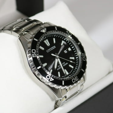 Citizen Men's Eco-Drive Promaster Diver Stainless Steel Watch BN0191 ...