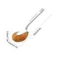 Japceit Brown Sturdy Wooden Cleaning Brush With Ergonomic Handle ...