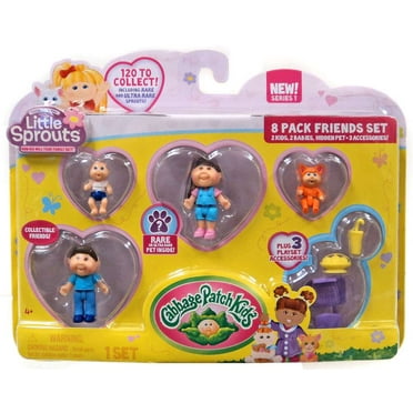 Cabbage Patch Kids Little Sprouts Friends Set 8 Pack - Walmart.com