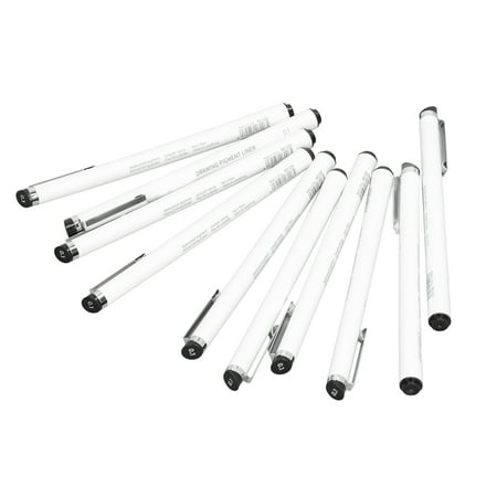 Waterproof Micro Line Pens, Strong Coverage Anti Bleeding Color Glossy ...