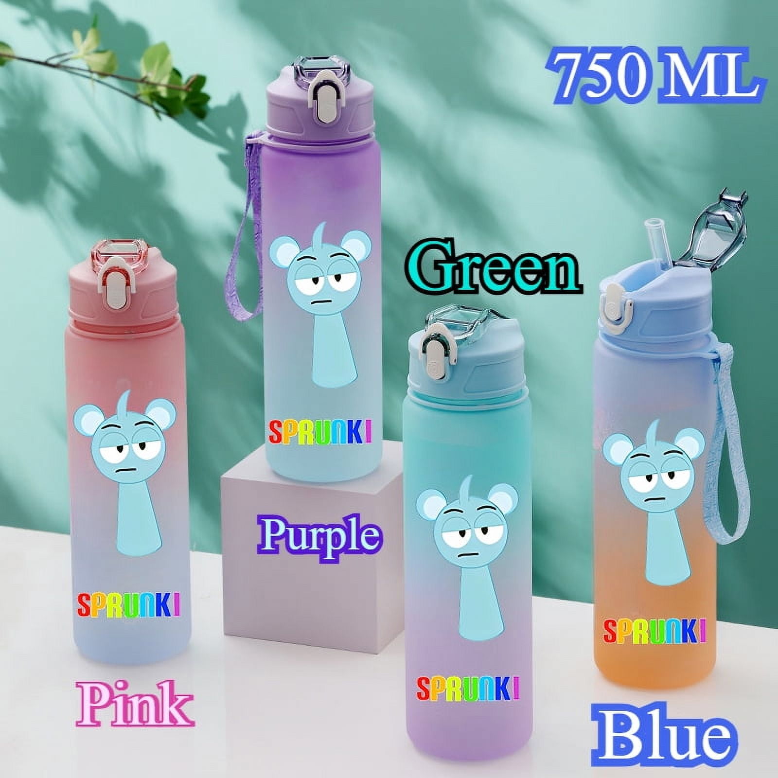 750ML Gradient Color Bottle Sprunki Sprunki Incredibox Sprunki Game ...