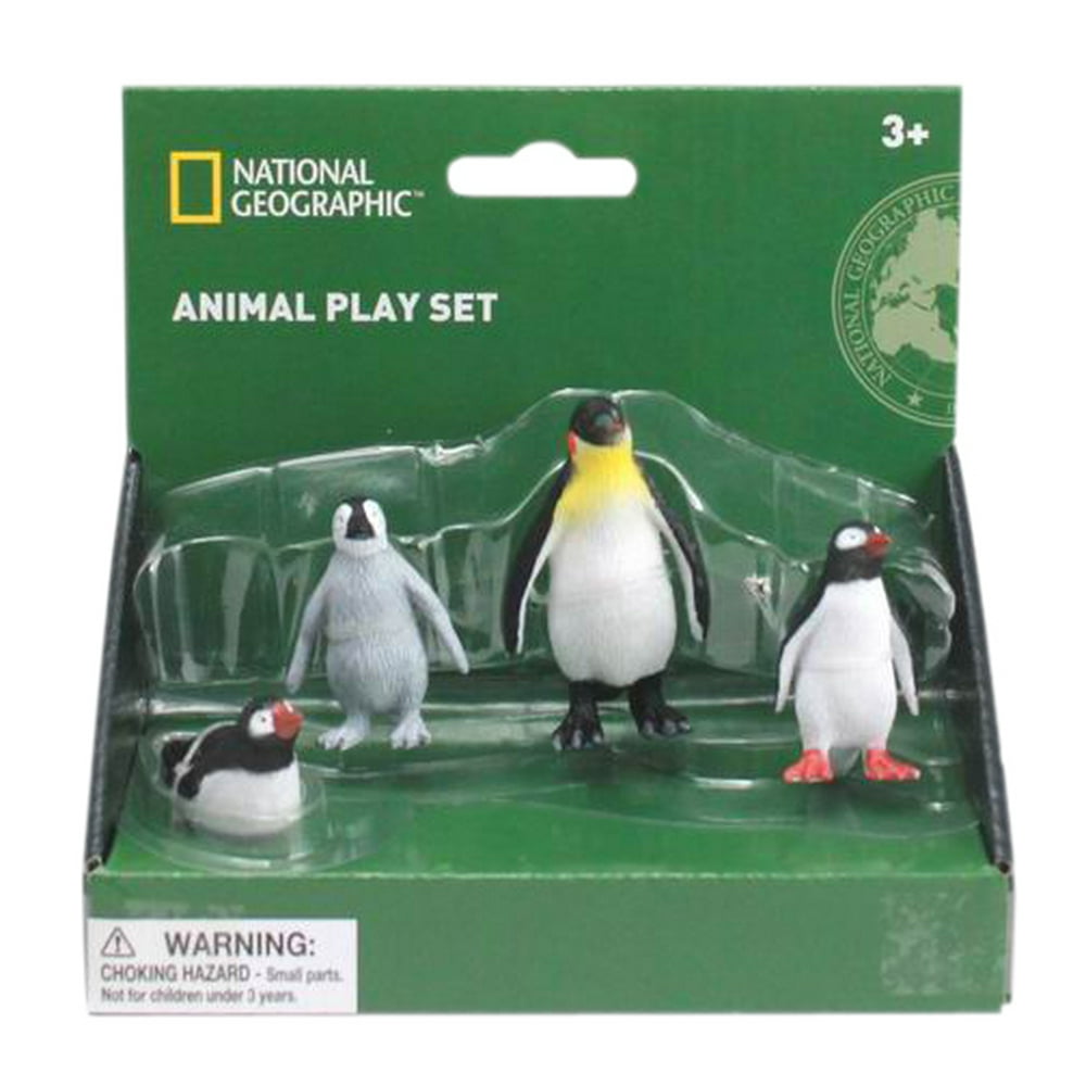 National Geographic - Penguins and Puffins Figurines - Walmart.com ...