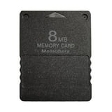 Generic PlayStation 2 8MB Memory Card for Save Game Profiles Data ...