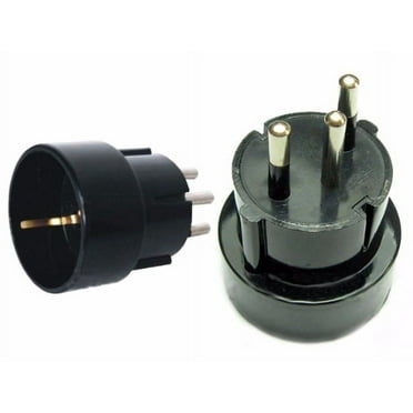 Europe Schuko to USA Plug Adapter MFV-13 - Walmart.com