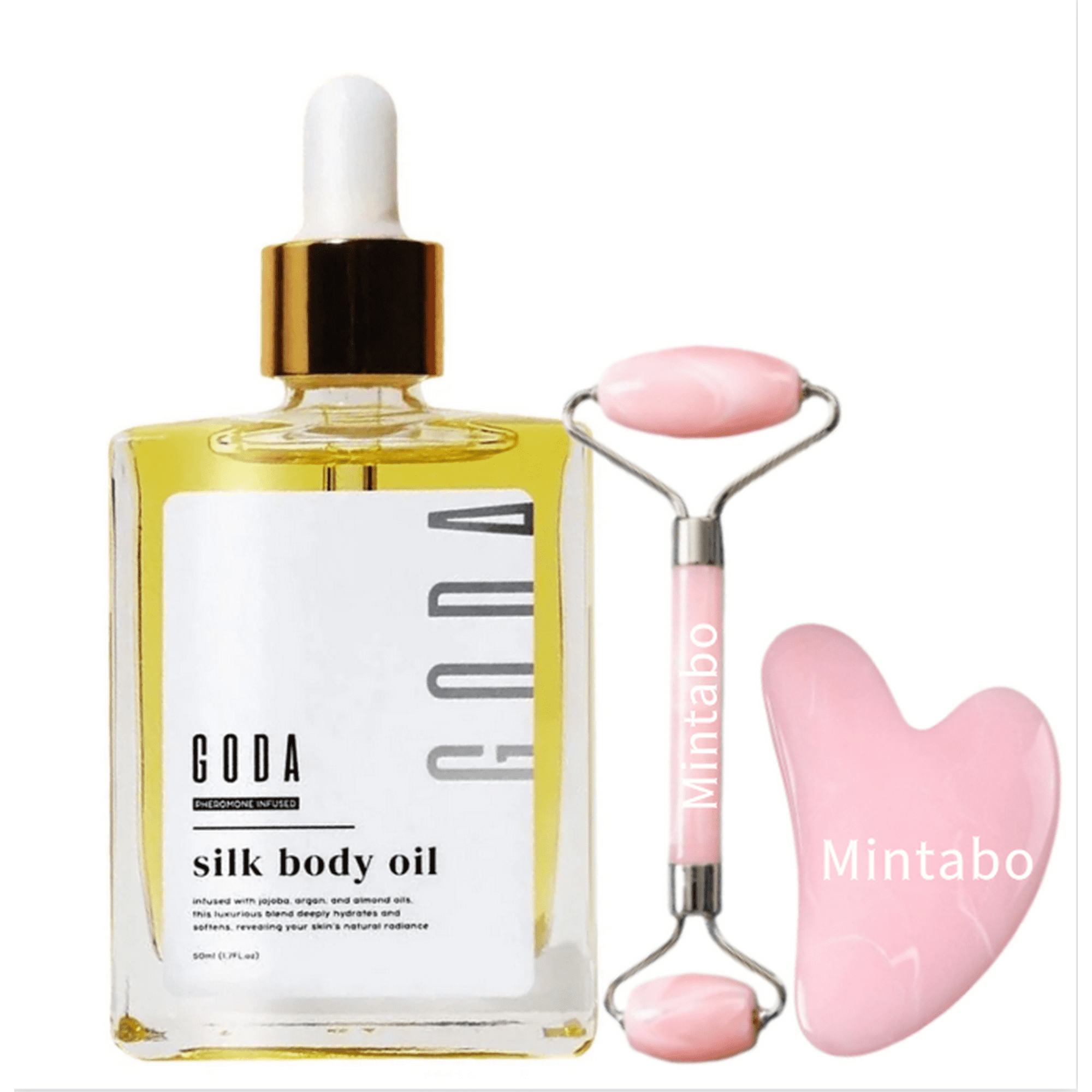 Click here for Unbranded Goda Silk Body Oil Bundle With Massage T... prices