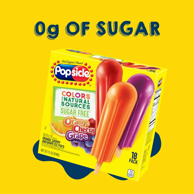 Orange Cherry Grape Popsicle Brand