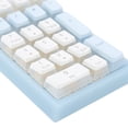 21 Key Numeric Keypad Backlit Ergonomic Small Mechanical Numpad Numeric ...