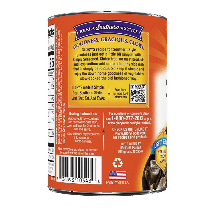 Canned Collard Greens Nutrition Facts - Home Alqu