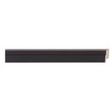 16x20 Black Two-Step Wood Frame w/ a Red Accent - 'Pinstripe' Thin ...