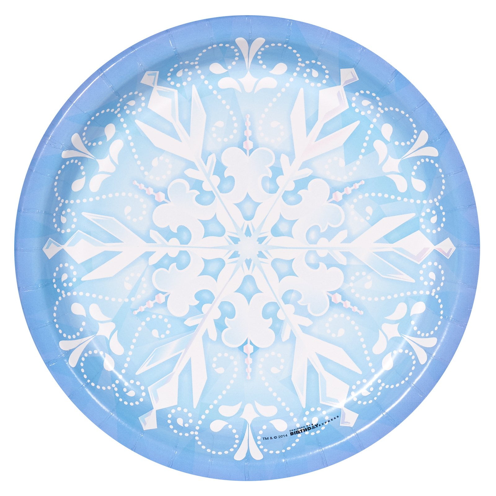 Kitchen & Dining Home & Living Dining & Serving Snowflake Dinner Plate ...