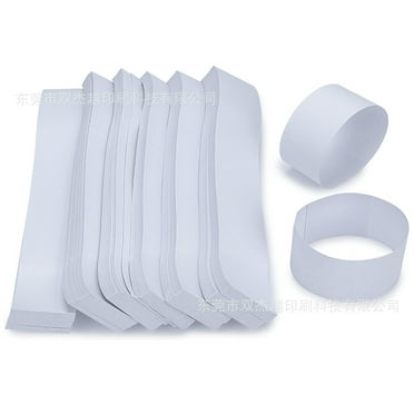 L LIKED Pack of 400 Money Band Bundles Self Sealing Currency Straps for ...