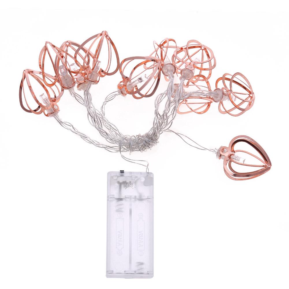 Akerlok Christmas essentials LED Iron Battery Operated Fairy String ...