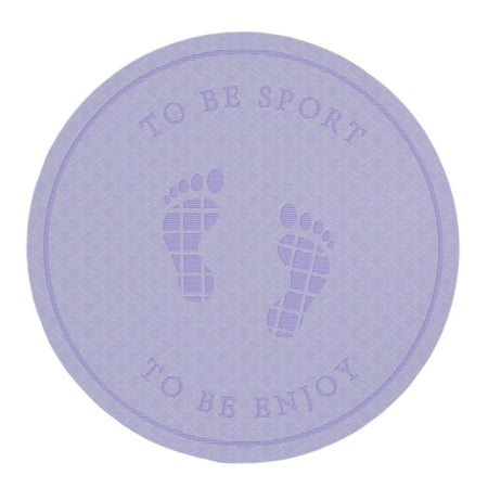 Round Exercise Mat 6mm Thick Mute Blanket Rope Skipping 23 inch Sports ...