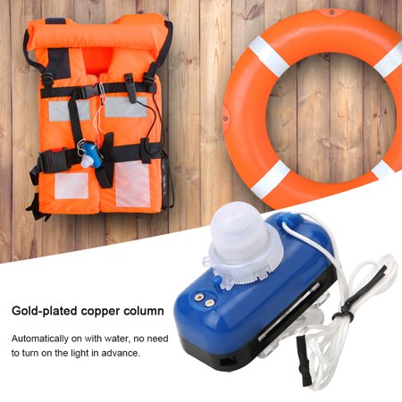 Herwey 80mA Plastic Life Jacket Automatic Lamp, Life Jacket LED Light ...