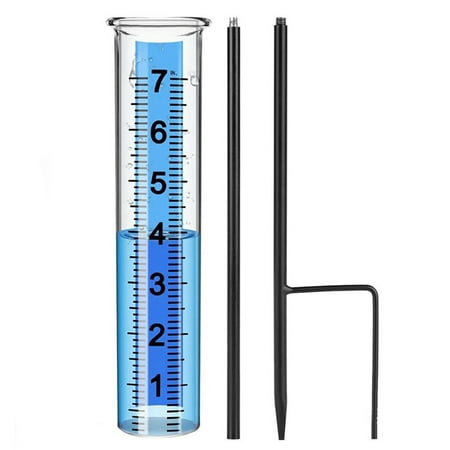 Rain Gauge Outdoor | Lawn Rain Measure Gauge Rain Water Meter Measuring ...