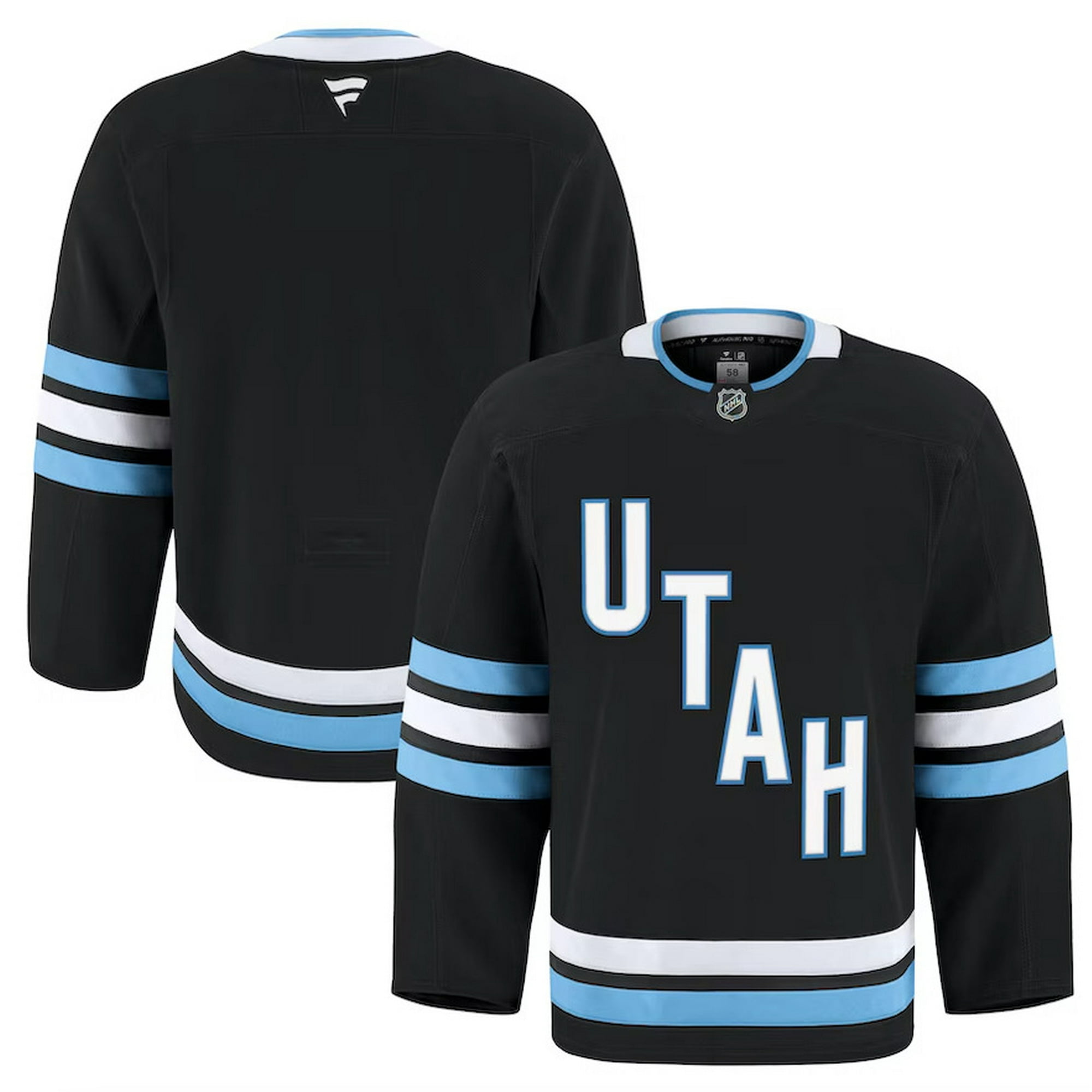 Click here for Laicai Men S Fanatics Black Utah Hockey Club Authe... prices