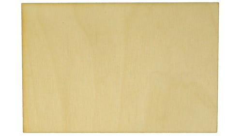 Package of 1, 6" X 8" X 1/2" Baltic Birch Plywood Rectangles For Art ...