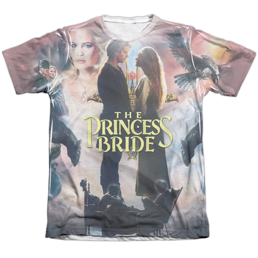 Princess Bride Men's Soft Collage Sublimation T-shirt White - Walmart.com
