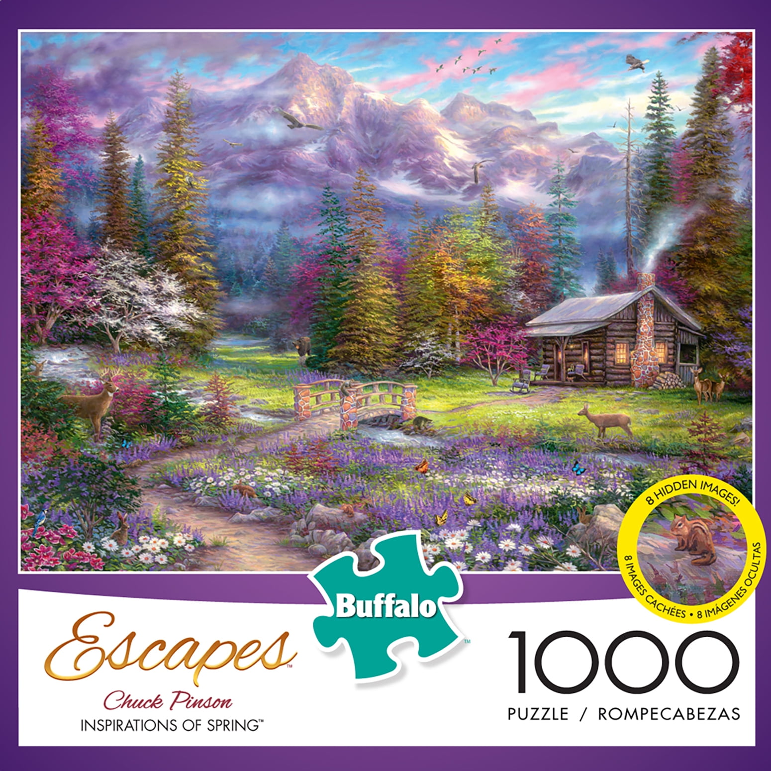 Buffalo Games 1000 Pieces Darrel Bush Puzzle Assorted Jigsaw Puzzle ...