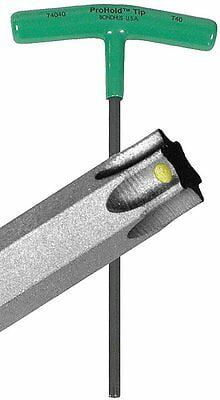 T50 Torx® Prohold® Tip T-Handle Wrench, 8.4" Long Protanium® High ...