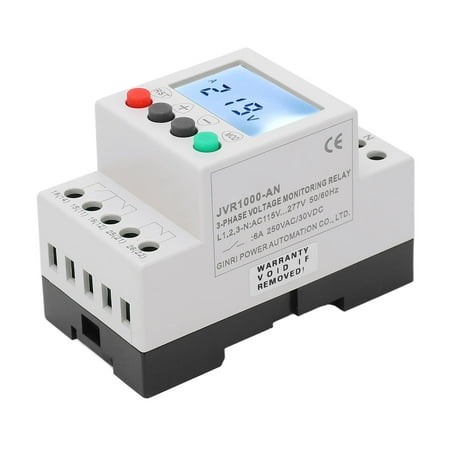 Voltage Monitoring Relay, 115-277VAC Undervoltage Protection Relay ...